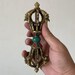 Vajra Bajra Stone Setting on Brass - Made in Nepal - Etsy