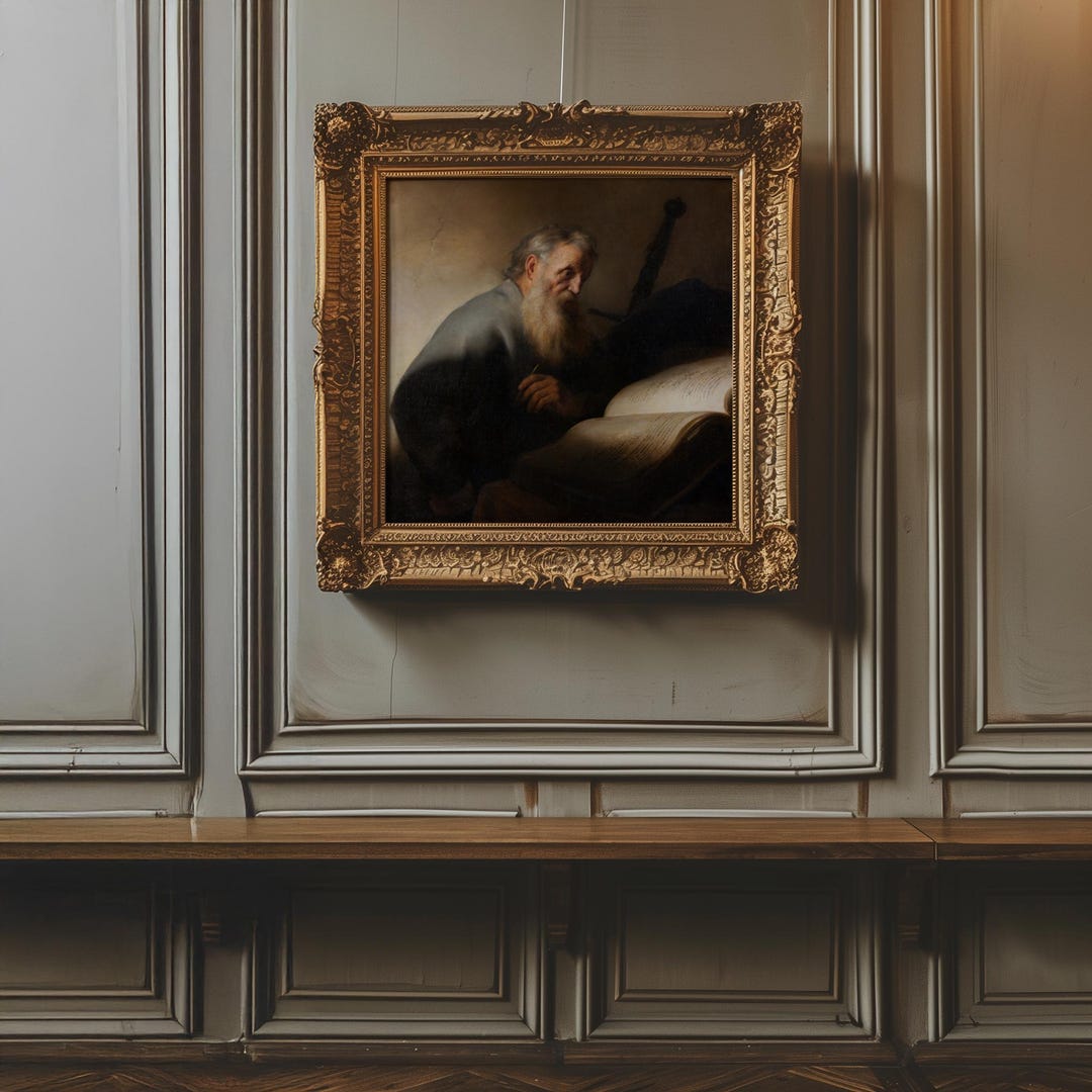 Apostle Paul by Jan Lievens – Baroque Art Print - Etsy