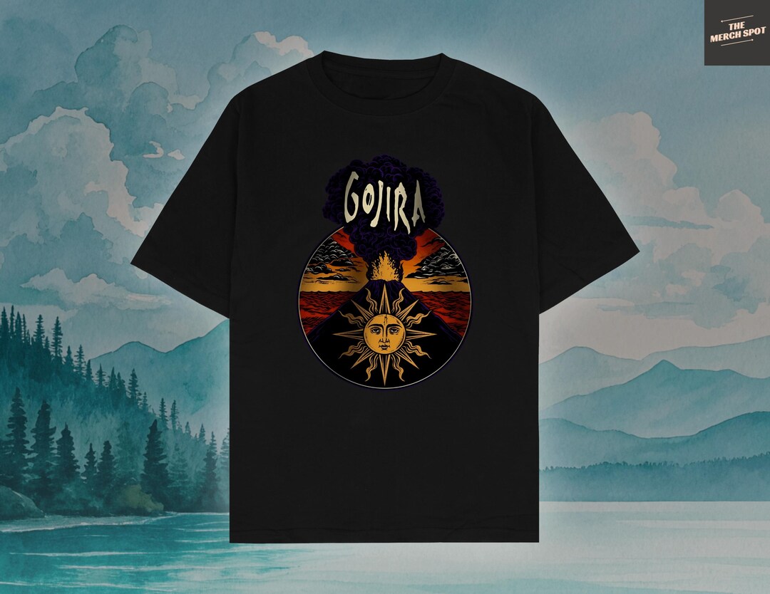 Gojira Magma Album T-shirt, Gojira Band Magma Shirt, Gojira 2025 Tour ...