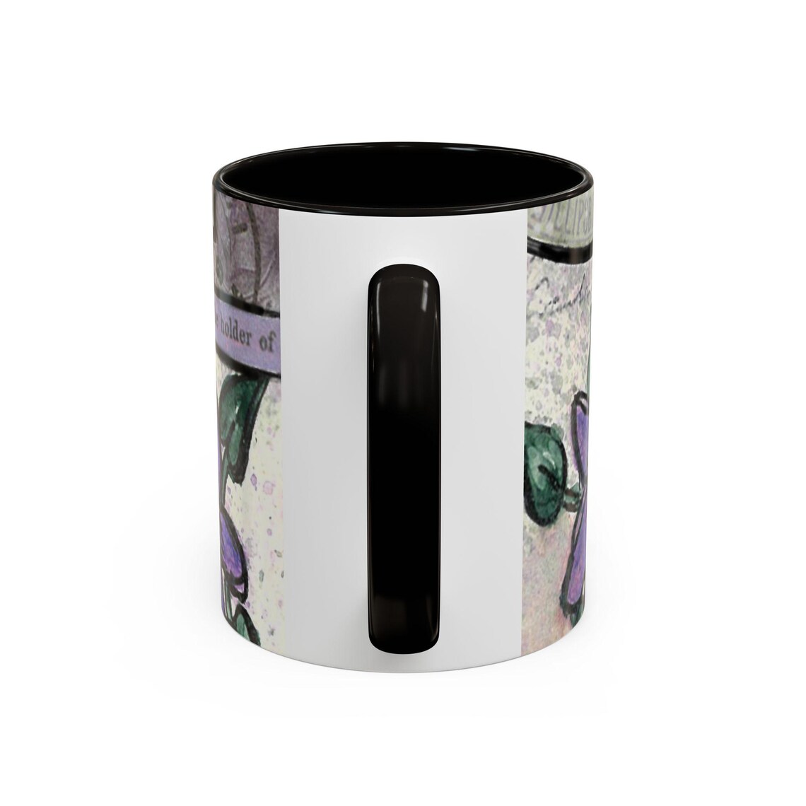 Vintage Violets | Sweet Love Remembered Mug | Artistic Coffee Cup, Gift ...