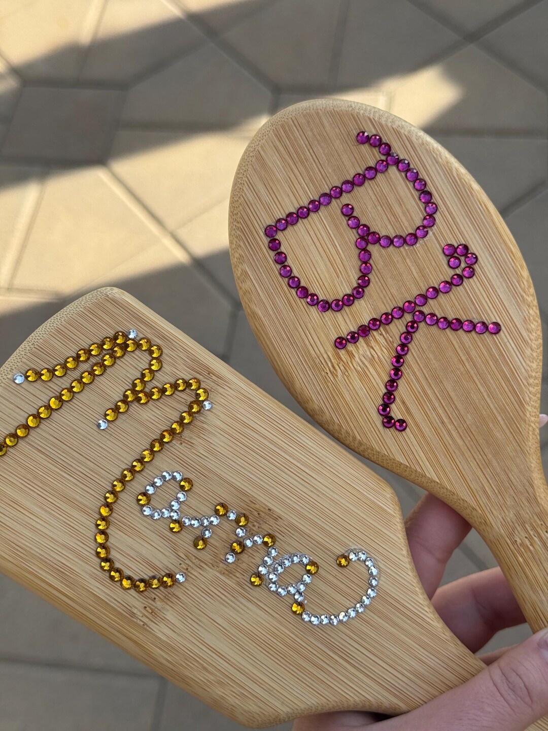 Custom Hair Brush bamboo Hair Brush - Etsy