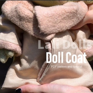 PDF Pattern - Doll Coat - Etsy