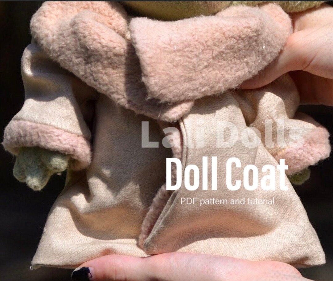 PDF Pattern Doll Coat - Etsy
