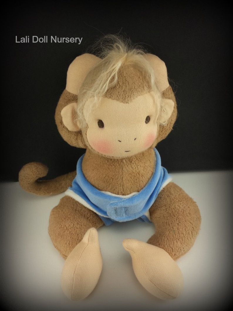 PDF Pattern Waldorf Monkey Doll - Etsy