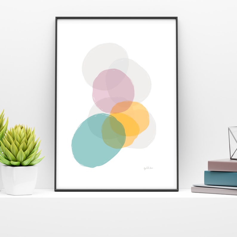 ABSTRACT PRINT Printable Abstract Poster Download Print - Etsy