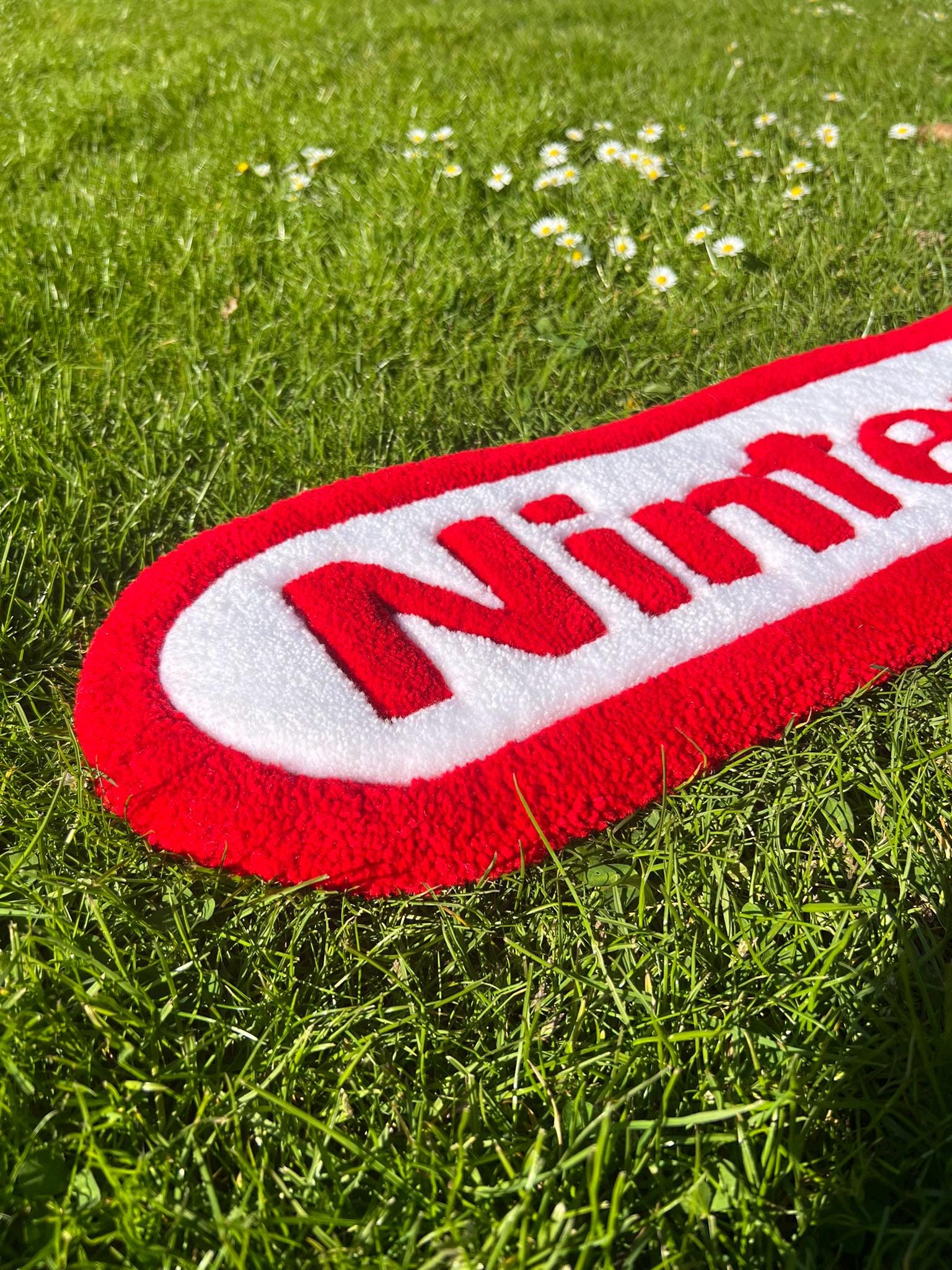 Nintendo Logo Hand-tufted Rug | Classic Gamer Room Decor - Etsy