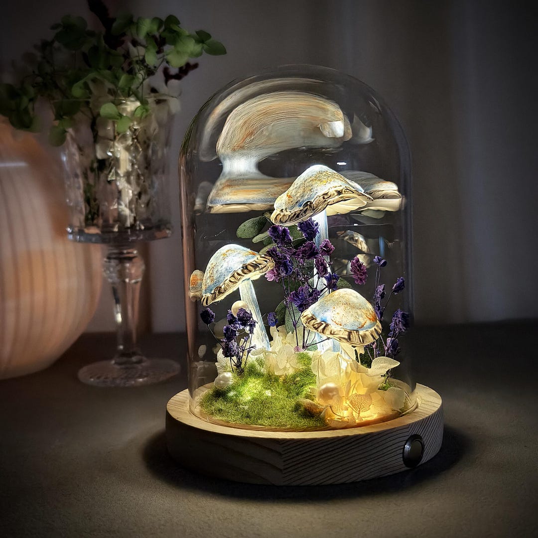 Whimsigoth Handmade Mushroom Lamp | Whimsigoth Decor | Bedroom Decor ...