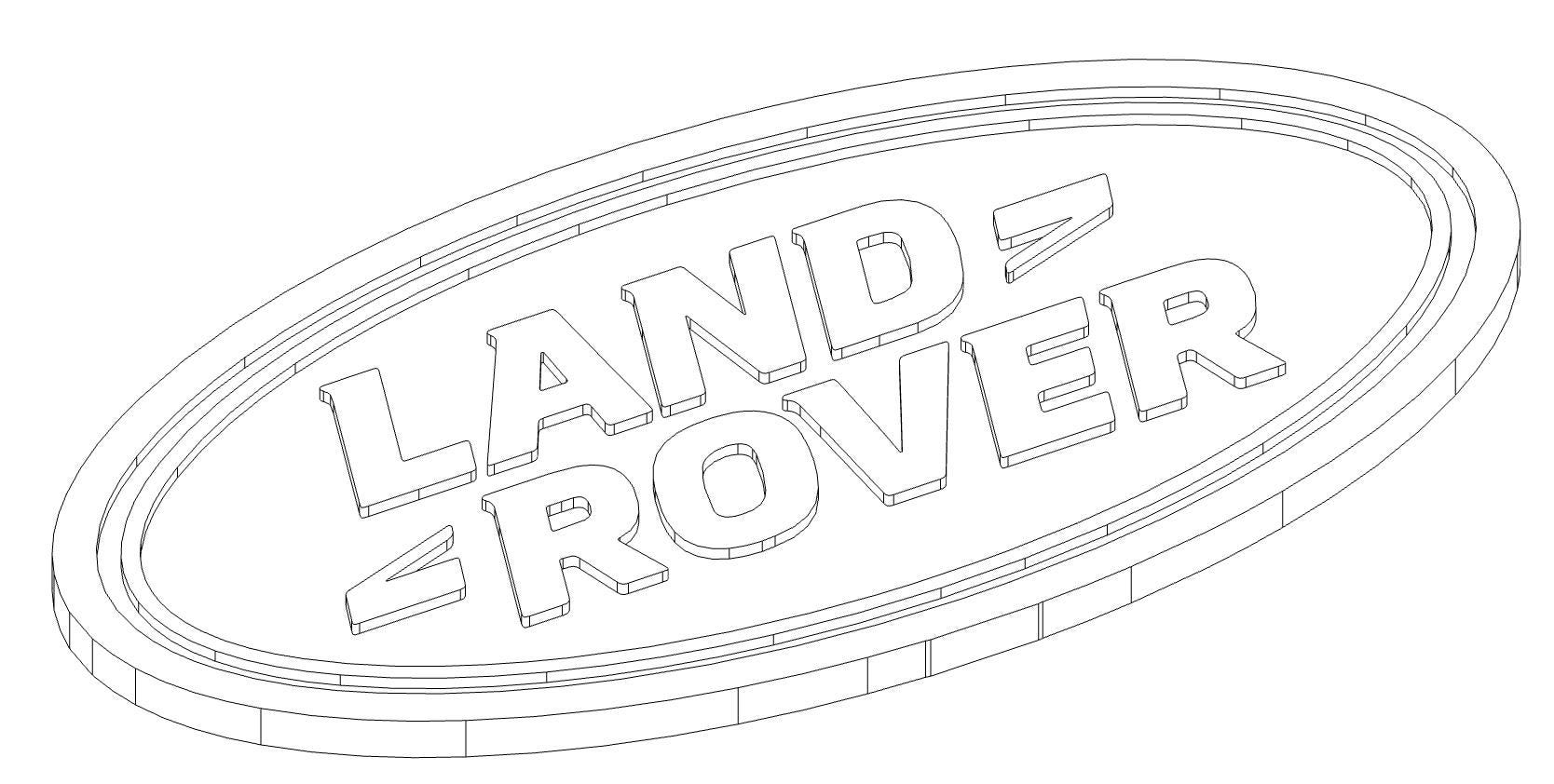 Land Rover STL File - 3D Printable Model - Etsy