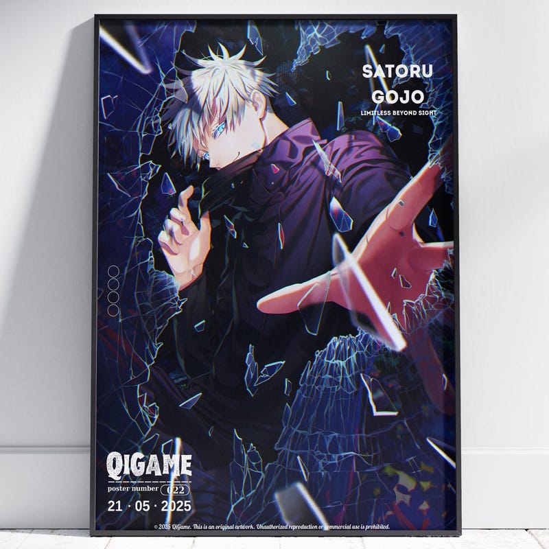 Gojo Satoru Manga Panels - Etsy