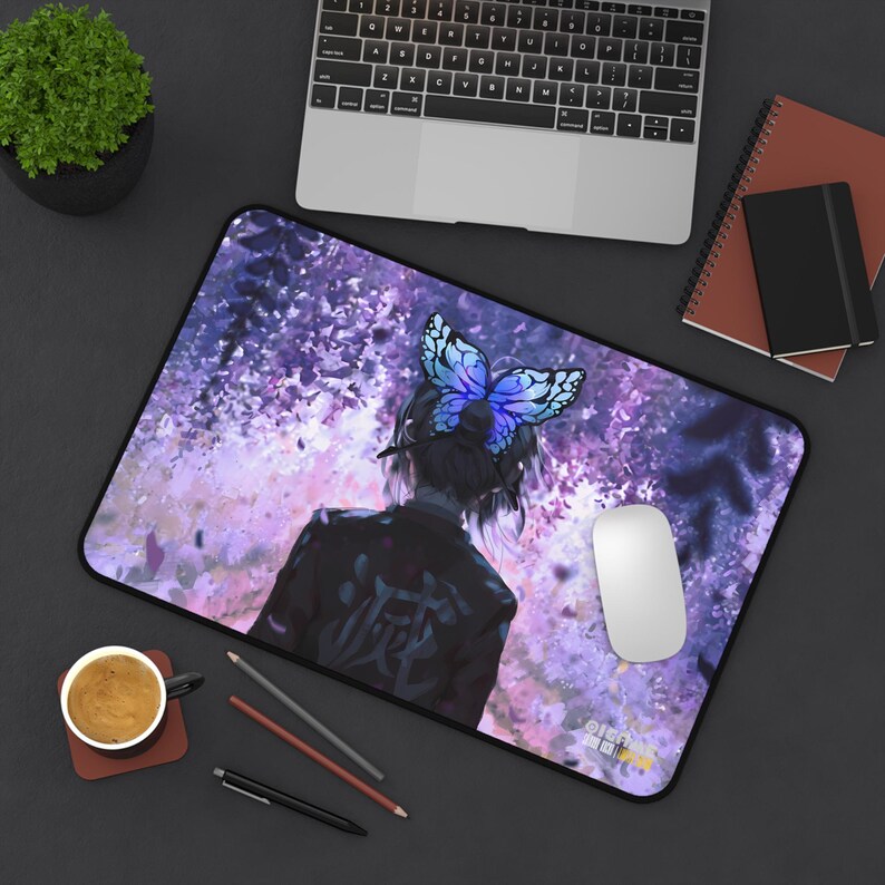 Shinobu Kocho Demon Slayer Kimetsu No Yaiba Manga Desk Mat Anime Mouse ...