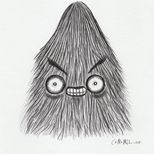 1 Original Pencil Drawing A4 A5 Creepmas Spooky Cute Christmas ...