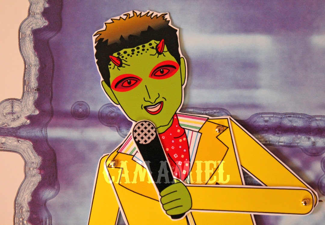 Lorne Andy Hallett Angel TV Show Articulated Paper Doll - Etsy