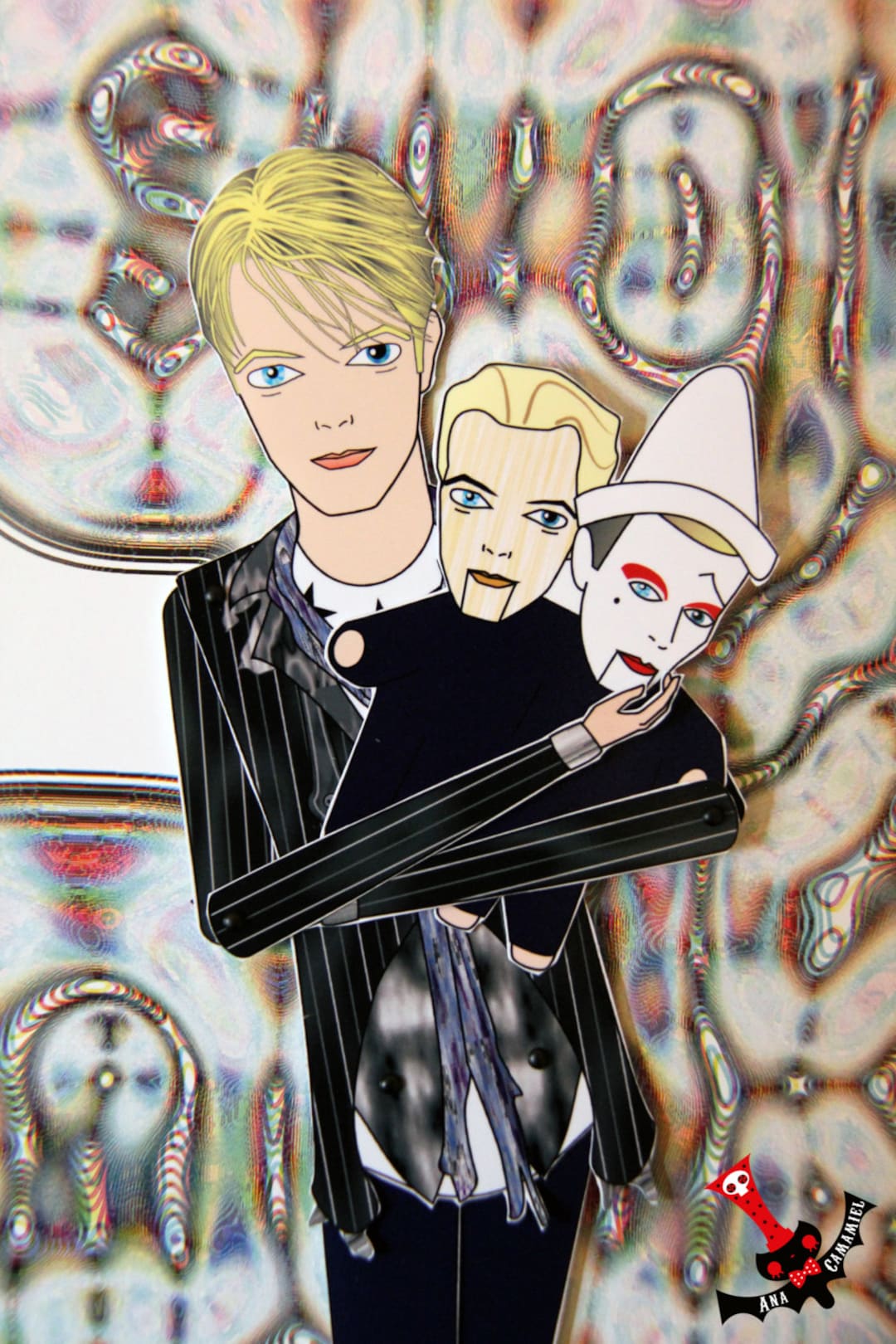 David Bowie Articulated Paper Doll - Etsy