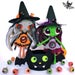 Witch Halloween Felt Doll Esmeralda - Etsy