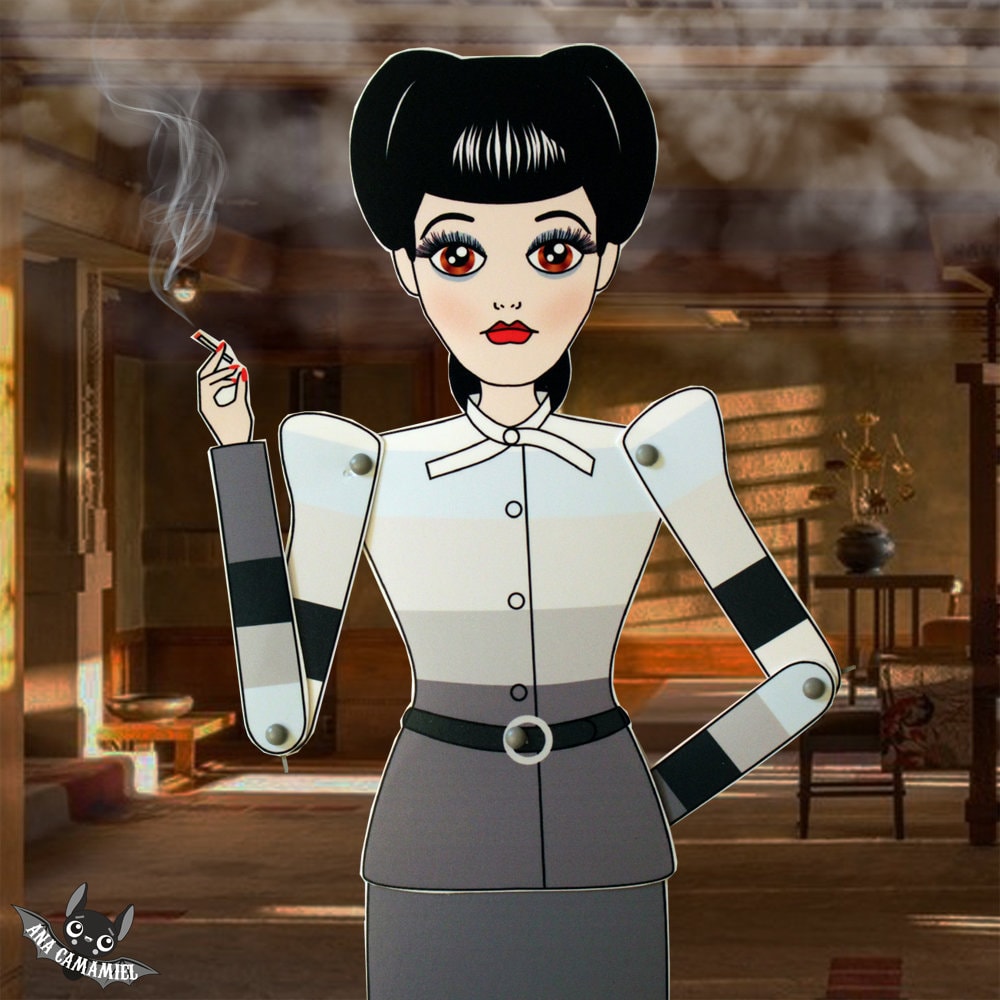 Toys & Games Toys Blade Runner Pris Daryl Hannah Replicant paper doll ...