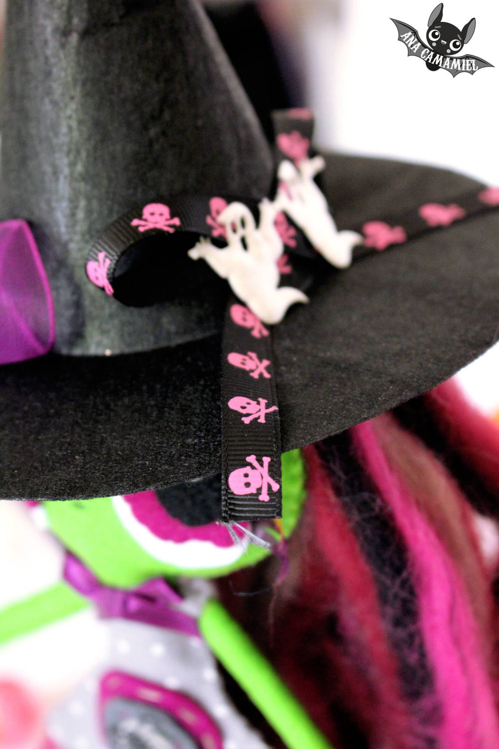 Witch Halloween Felt Doll Esmeralda | Etsy