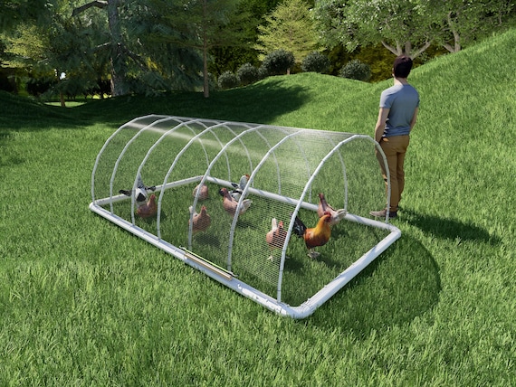 Pvc Chicken Run Plans Please Help...need To Build Chicken Run Fast And