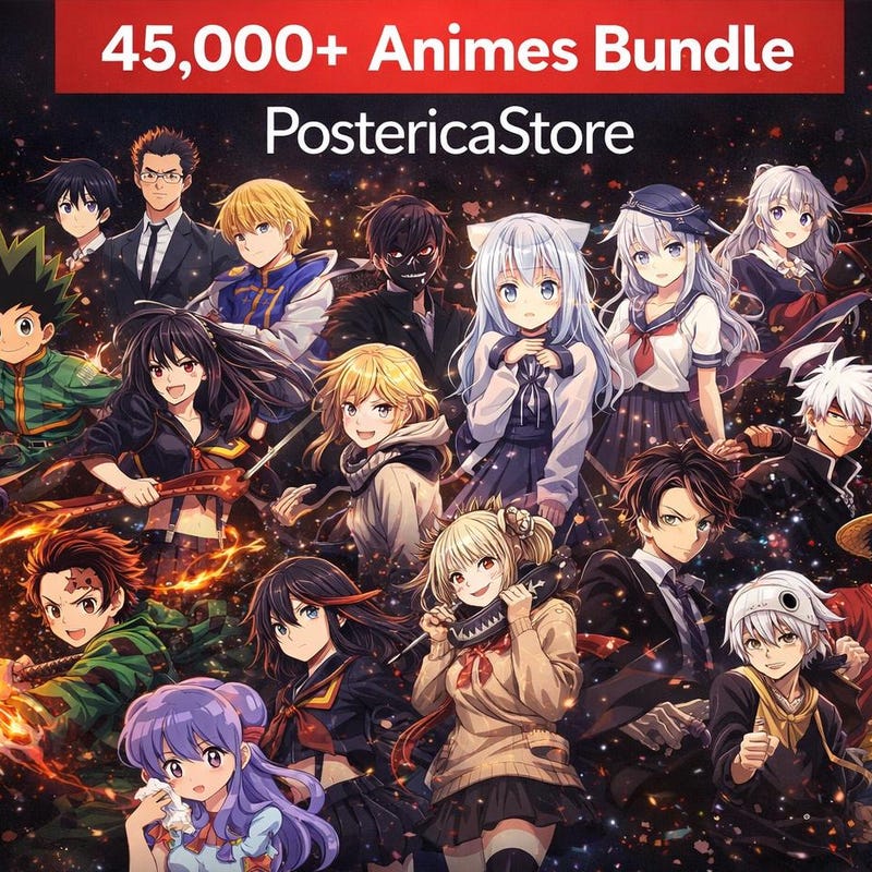 Anime Prints - Etsy