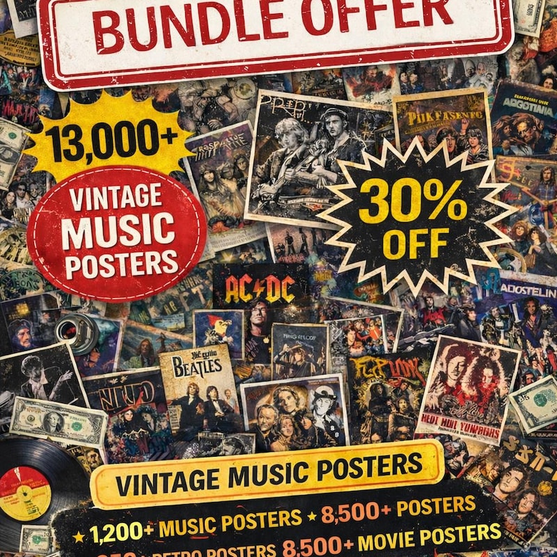 Music Posters - Etsy