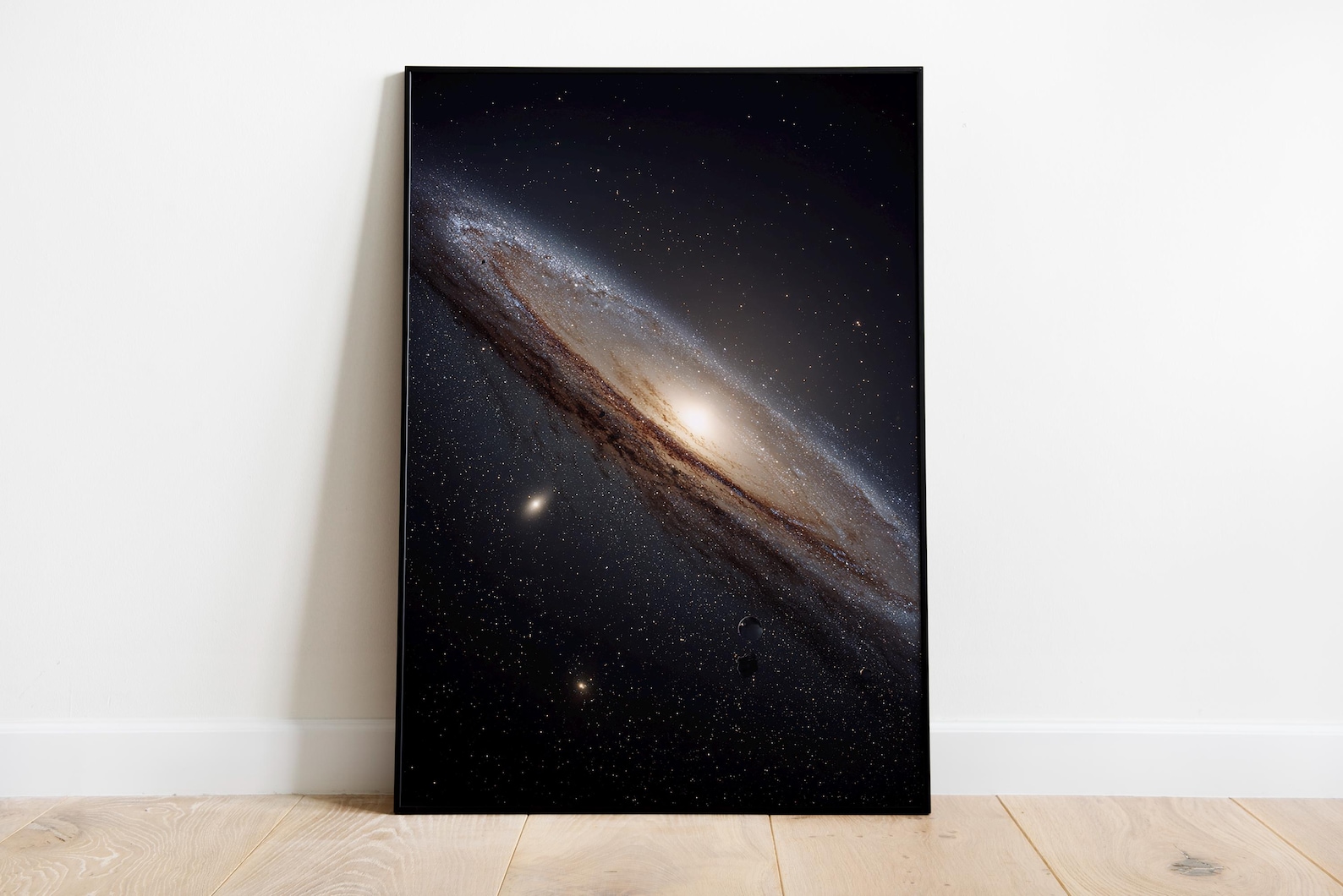 Andromeda Galaxy Poster, Real Space Photo Print, Deep Sky Wall Art ...
