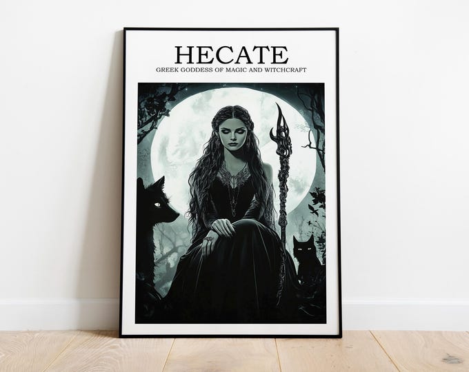 Hecate, Hekate, Goddess Greek Mythology, Magic and Moon, Night ...