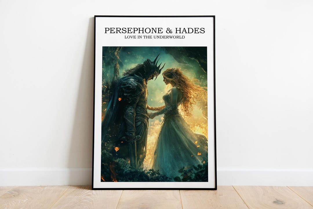 Persephone and Hades, Love in the Underworld, Valentine's Day ...