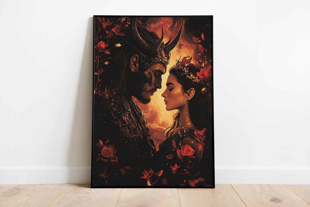 Persephone and Hades, Love in the Underworld, Valentine's Day ...