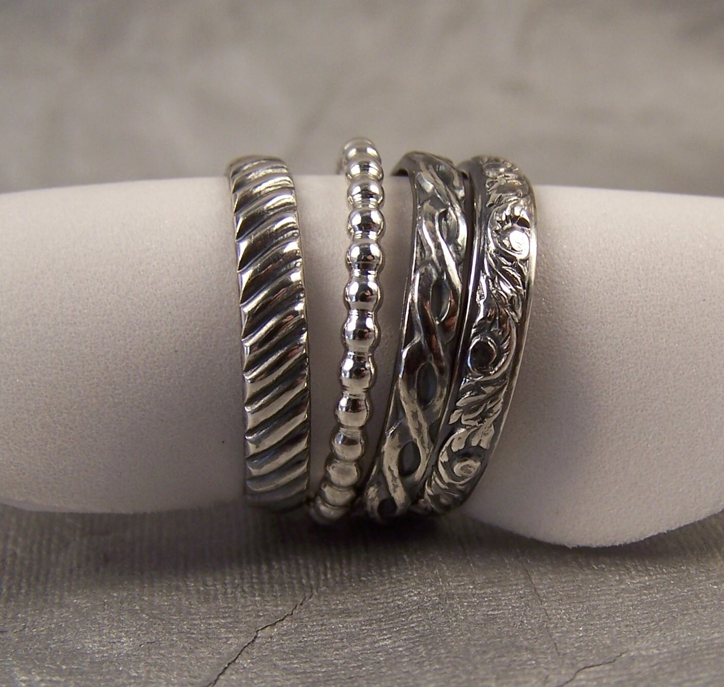 One 925 Solid Sterling Silver Ring Stacking Your Choice - Etsy