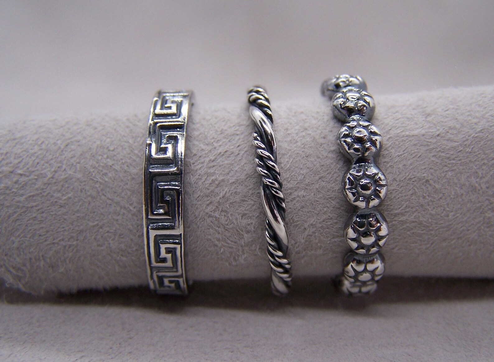 Solid 925 Sterling Silver Stacking Rings You Choose One | Etsy