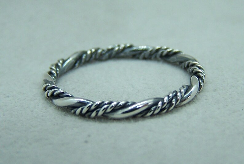 Solid 925 Sterling Silver Stacking Rings You Choose One | Etsy