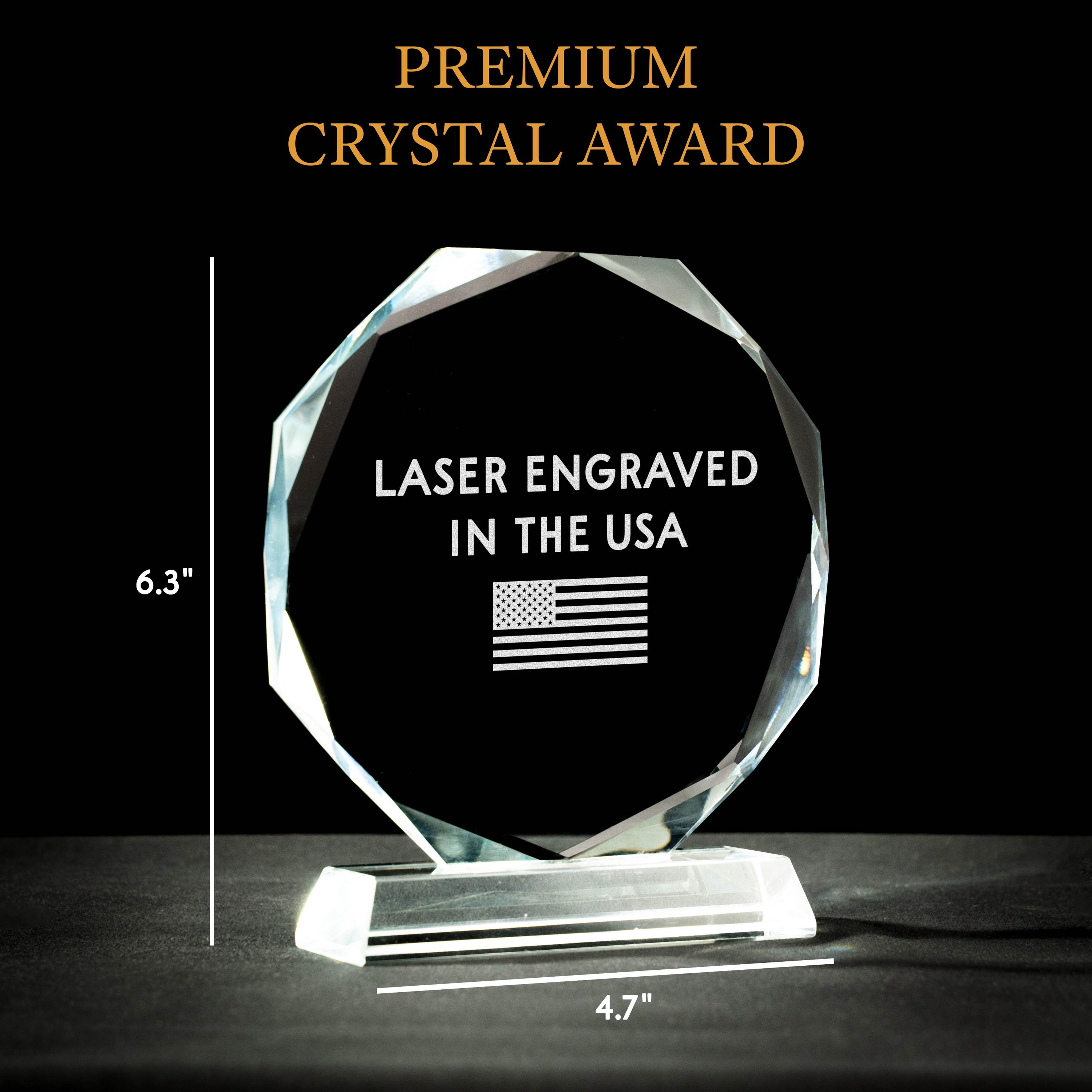Personalized 10 Years of Service Award, Custom Employee Appreciation ...