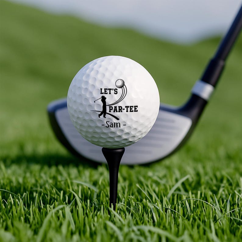 Personalized Funny Golf Ball Gift Set - Custom Retirement Golf Gift for ...