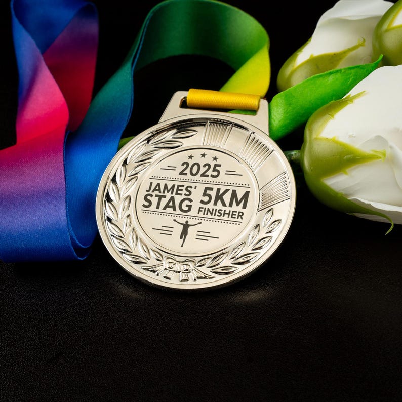 Personalized Marathon Running Medal - Custom Race Finisher Awards ...