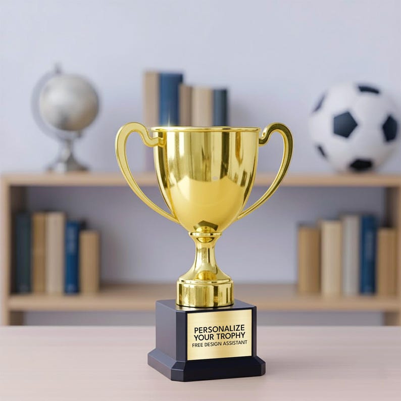 Personalized Trophy Award - Free Design Assistant - Custom Award for ...