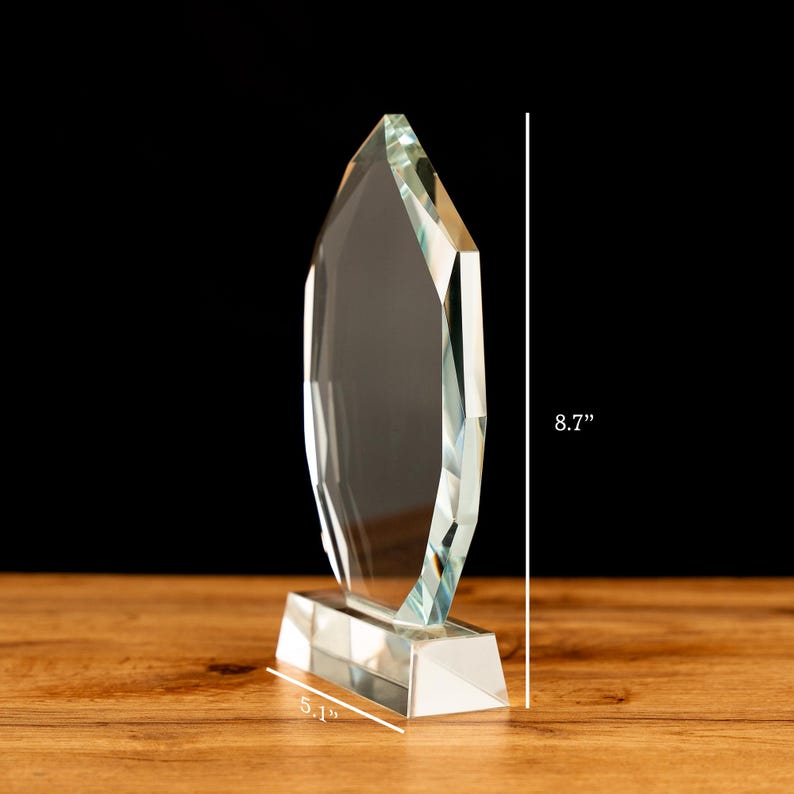 Personalized Dentist Glass Awards, Custom Dental Retirement Crystal ...