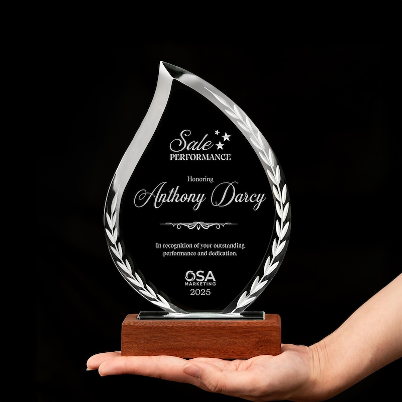 Trophy With Flames - Etsy
