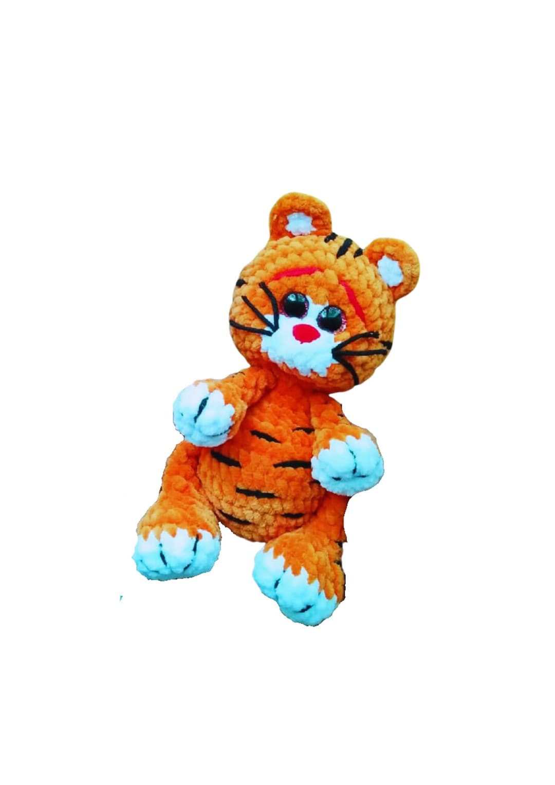 Tiger Crochet Pattern, Crochet Animal Pattern, Tiger Pattern, Amigurumi ...