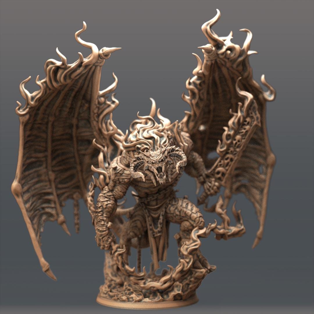 Balrog | 3D Printed | Model | Demon | Lotr | Gift | Resin | Moria ...