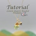 Lemon Quartz Beaded Pendant Tutorial, Seed Bead Pattern by Ezartesa - Etsy