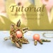Statemen Flower Cluster Ring Beading Tutorial, Seed Bead, Coral, Czech ...