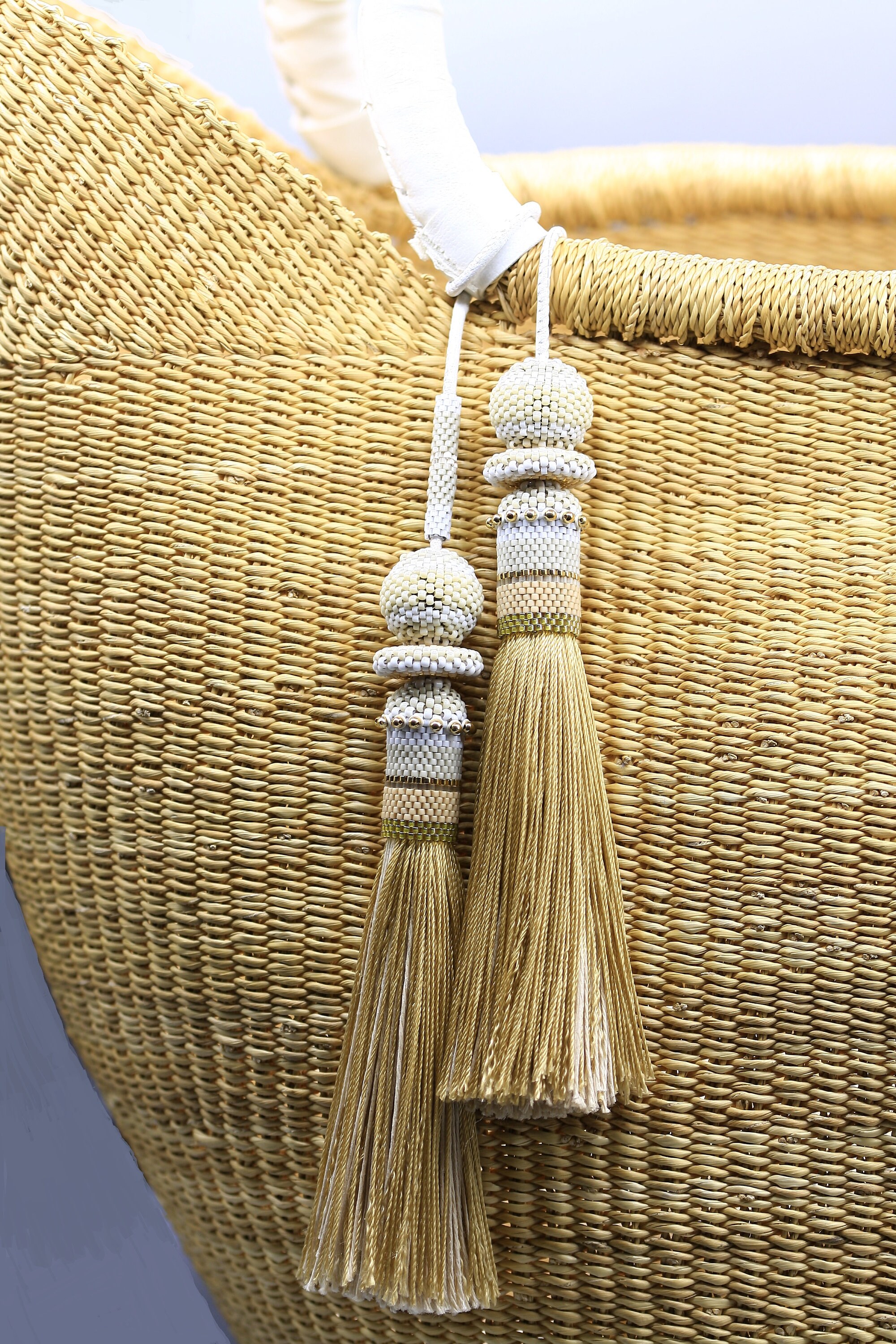 Beaded Tassel Bag Charm Tutorial Beading Pattern by Ezartesa | Etsy