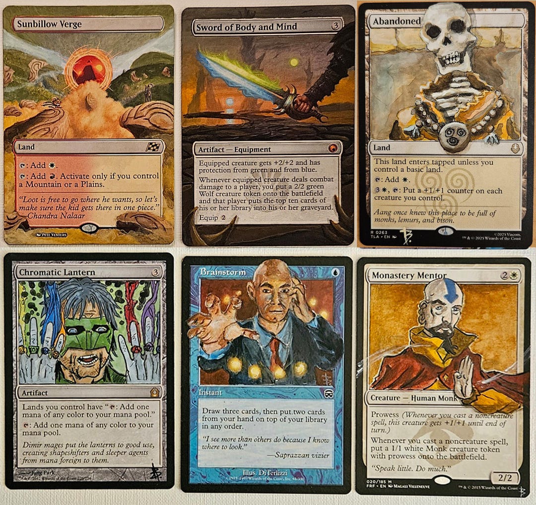 Altered Magic the Gathering Cards - Etsy