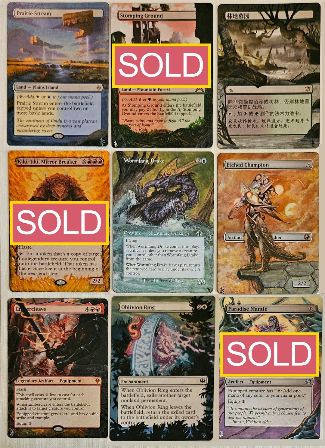 Altered Magic the Gathering Cards - Etsy