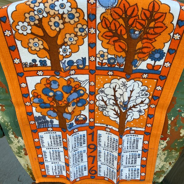 1976 Calendar - Etsy