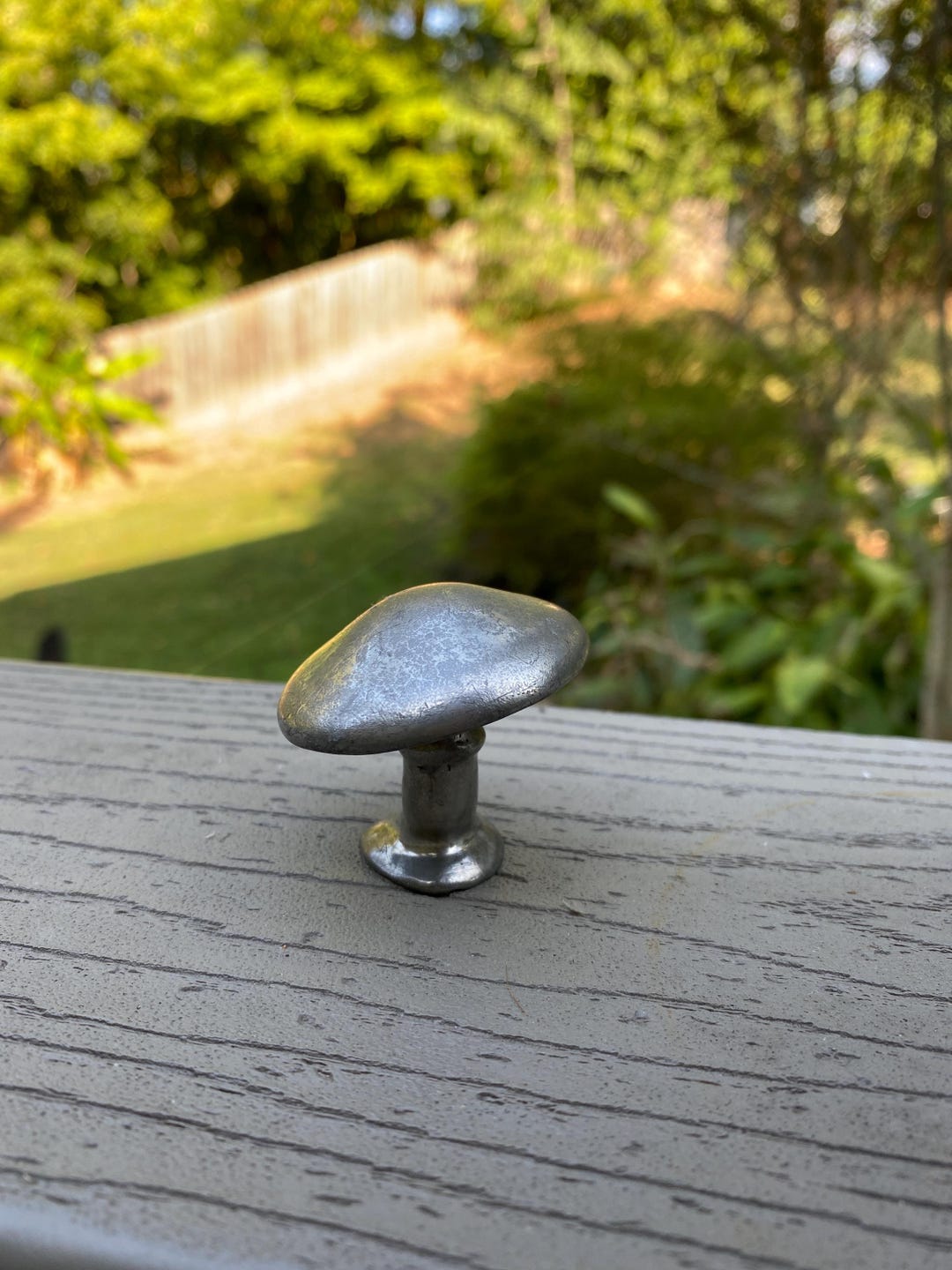 Vintage Signed Low Country Pewter Mushroom Figurine - Etsy