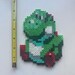 Big Yoshi Super Mario RPG Perler Bead Pixel Art Nintendo - Etsy