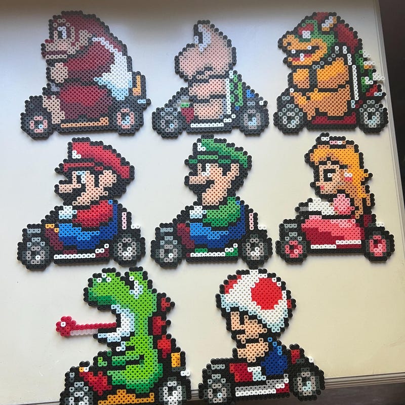 Bowser Perler Bead - Etsy