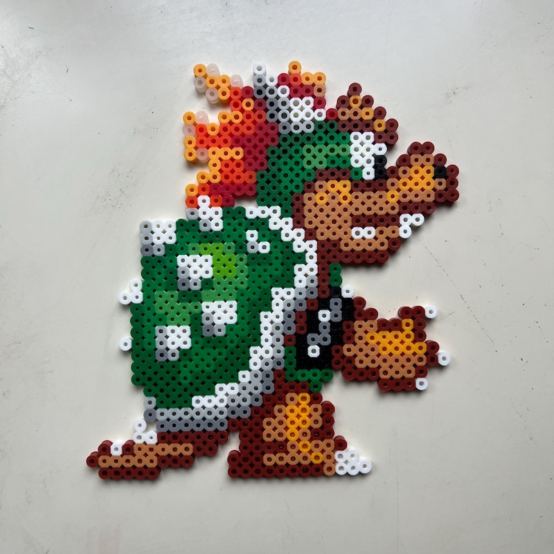 Bowser Perler Bead - Etsy