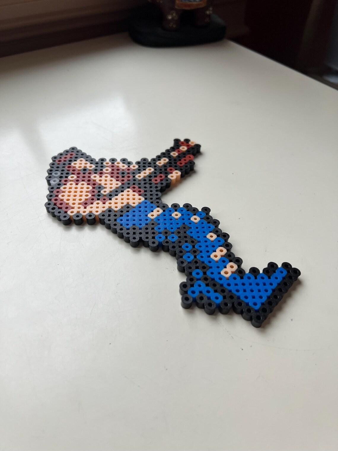 Bill Contra Perler Bead NES Retro Sprite Pixel Art - Etsy