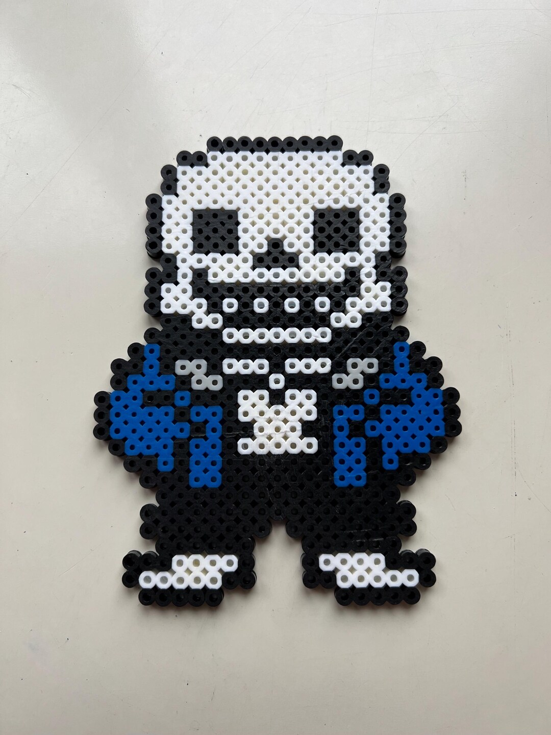 Sans Undertale Perler Bead Retro Sprite Pixel Art - Etsy